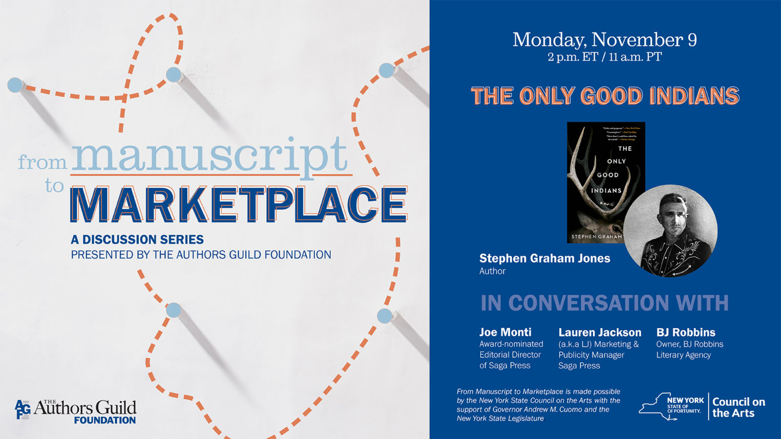 The Only Good Indians: From Manuscript to Marketplace - The Authors Guild