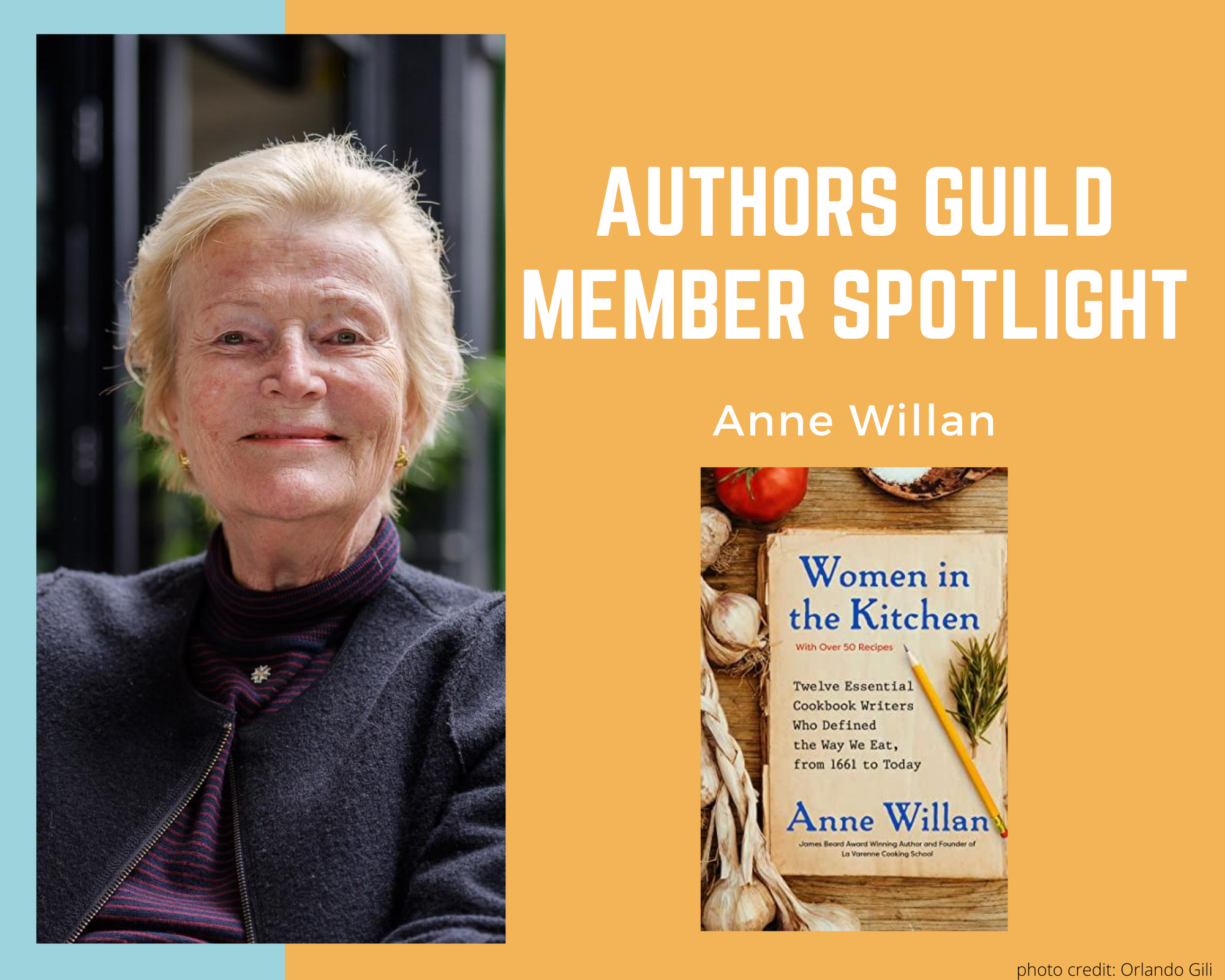 Member Spotlight: Anne Willan - The Authors Guild