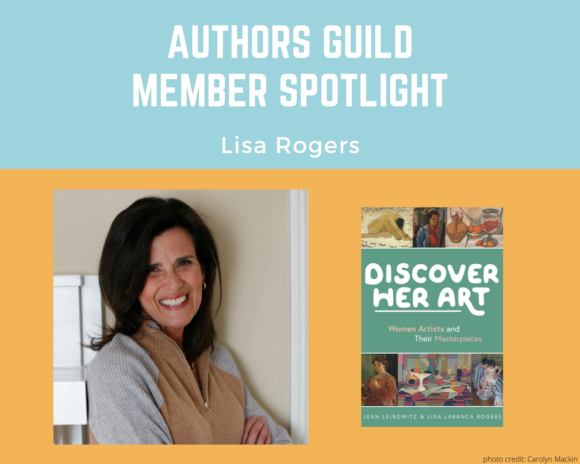 Member Spotlight: Lisa Rogers - The Authors Guild
