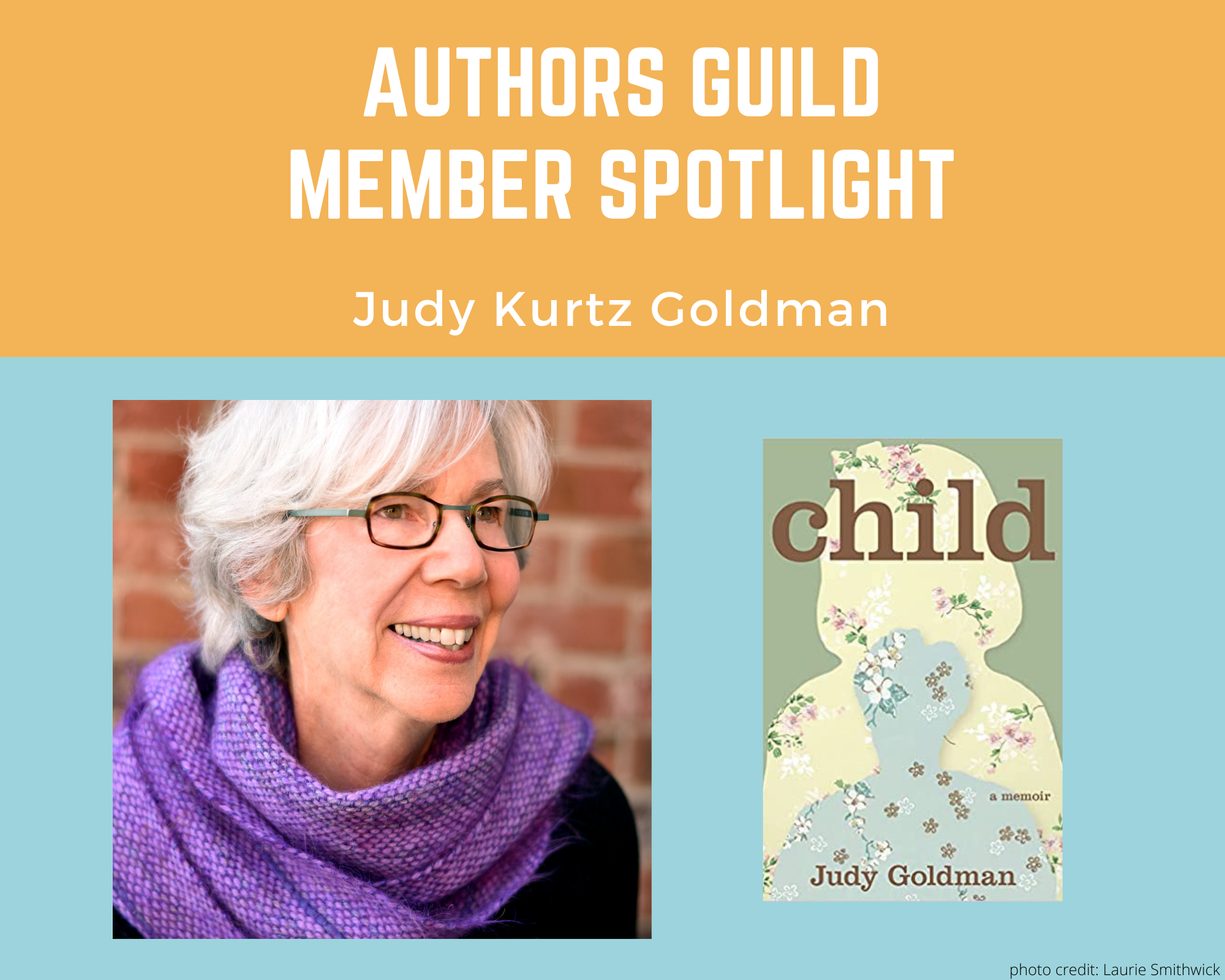 Member Spotlight: Judy Kurtz Goldman - The Authors Guild