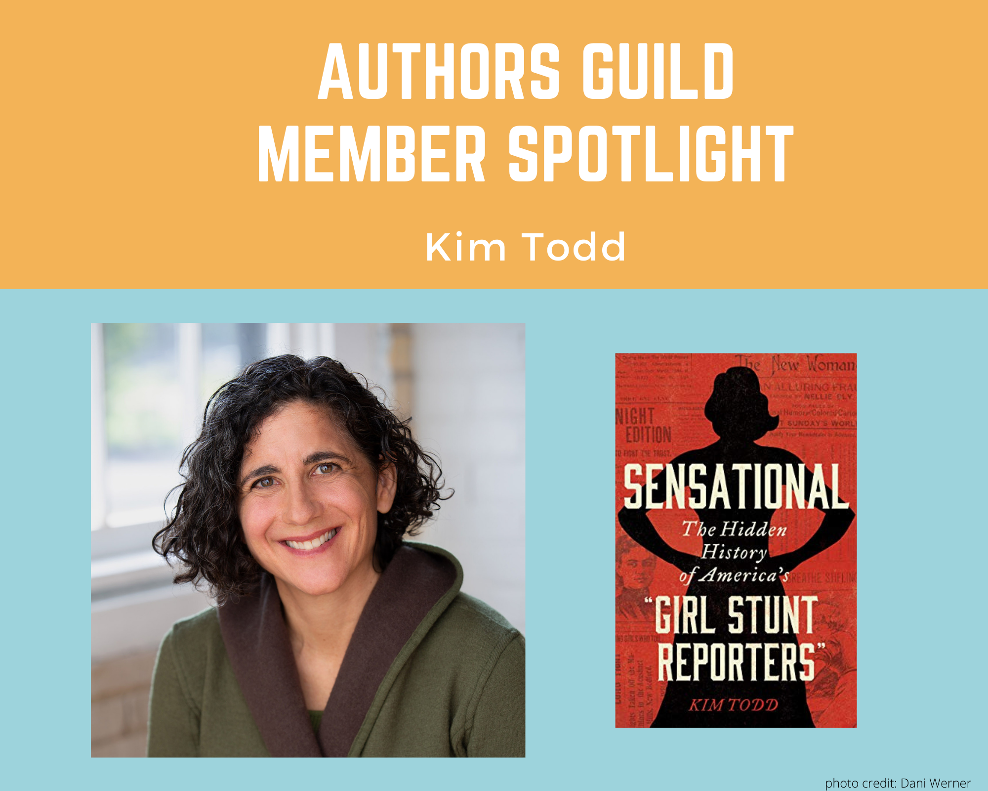 Member Spotlight: Kim Todd - The Authors Guild