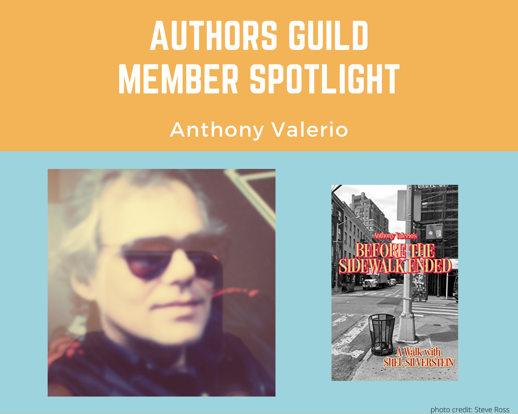 Member Spotlight: Anthony Valerio - The Authors Guild