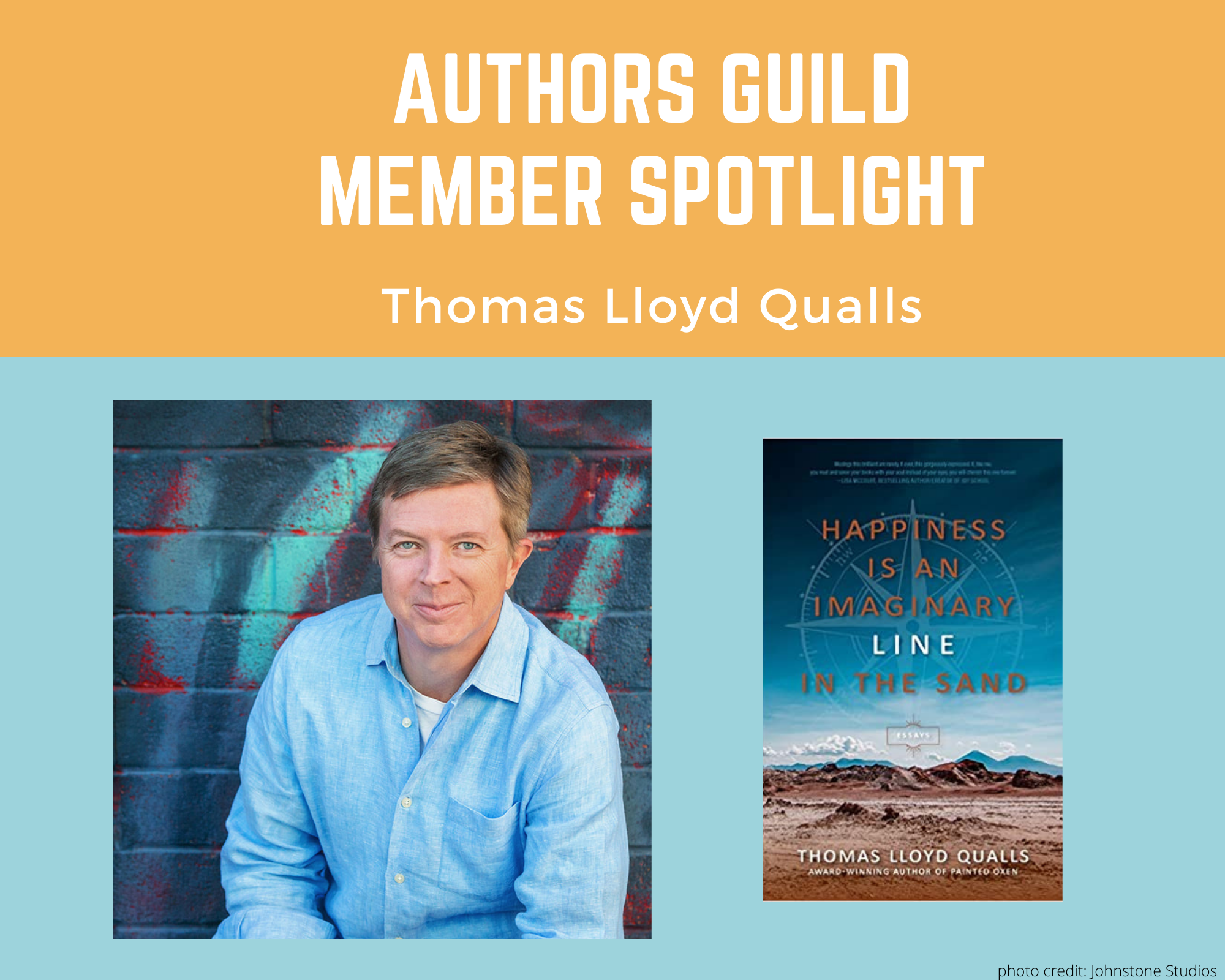 Member Spotlight: Thomas Lloyd Qualls - The Authors Guild