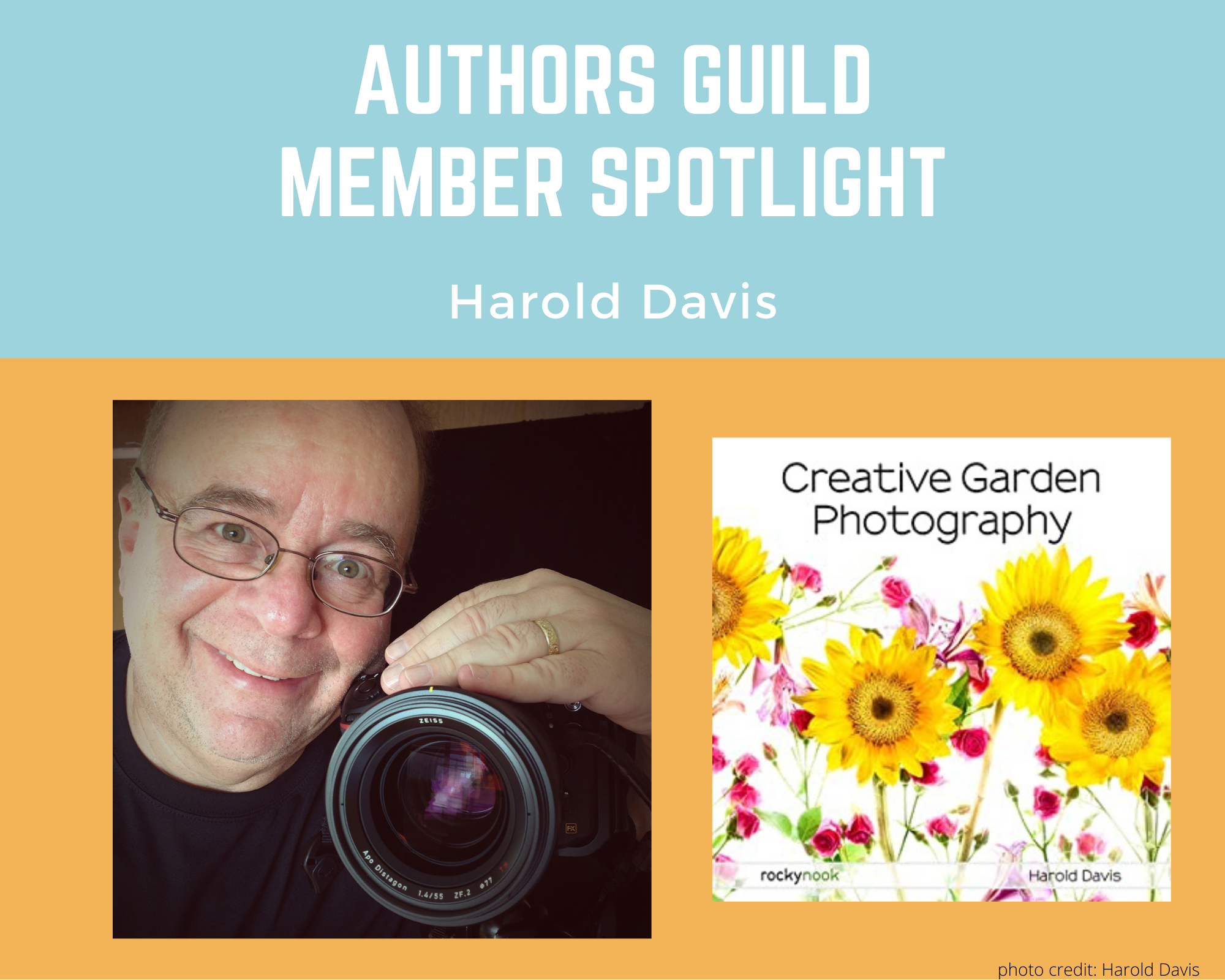 Member Spotlight: Harold Davis - The Authors Guild