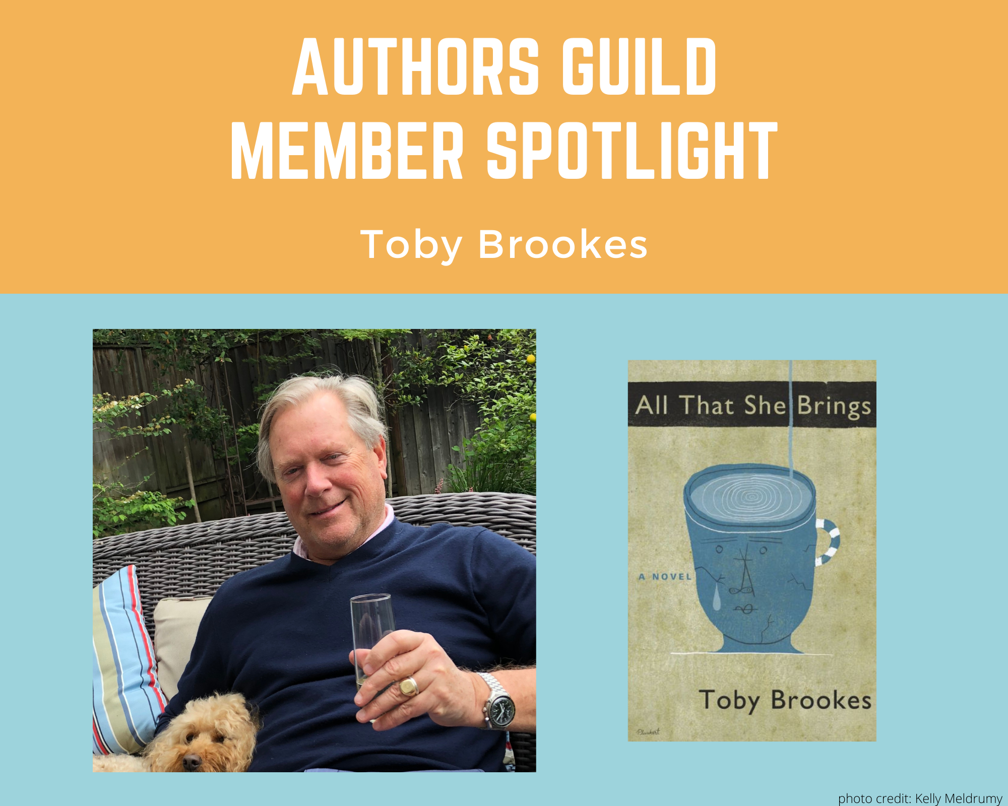 Member Spotlight: Toby Brookes - The Authors Guild