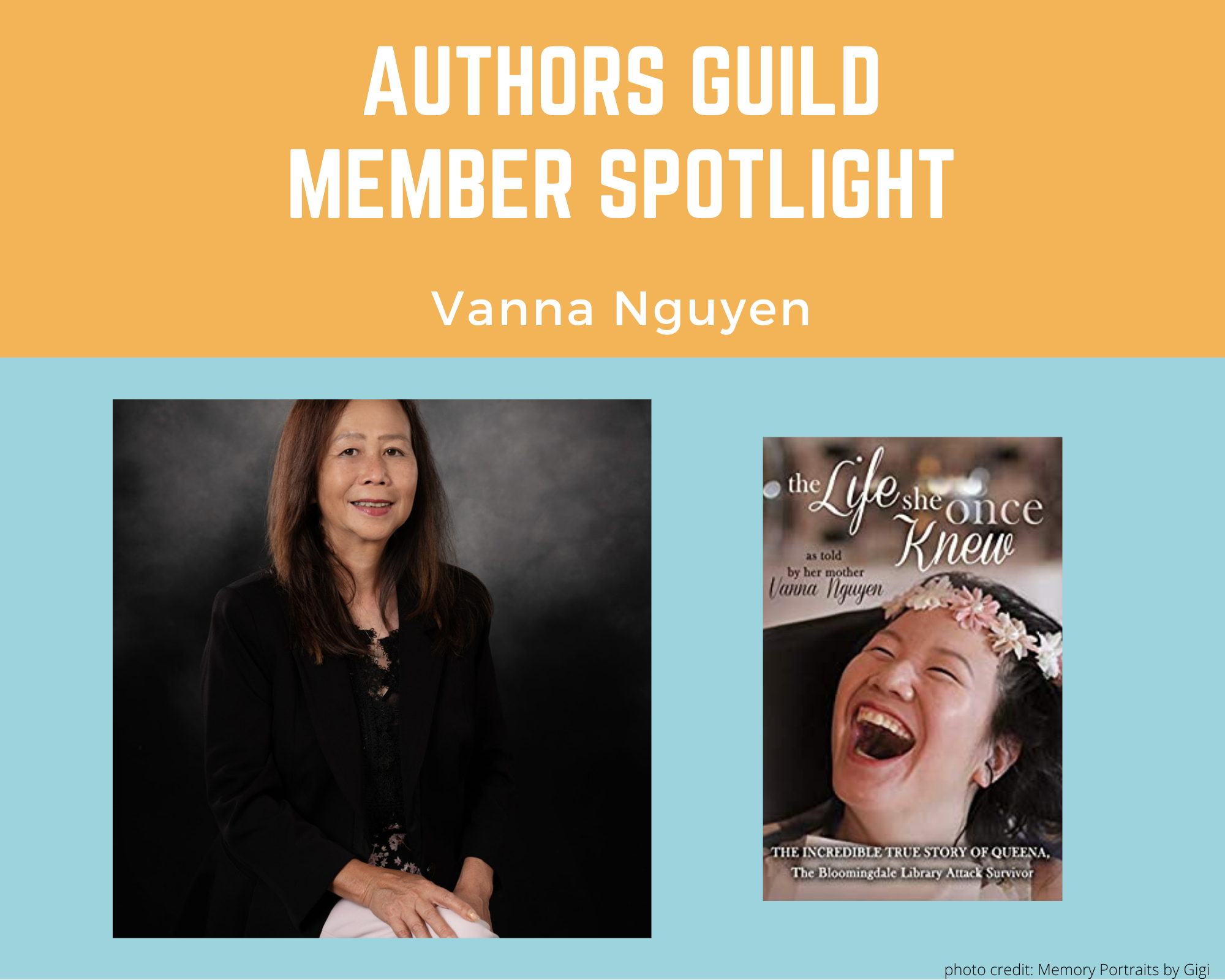 Member Spotlight: Vanna Nguyen - The Authors Guild