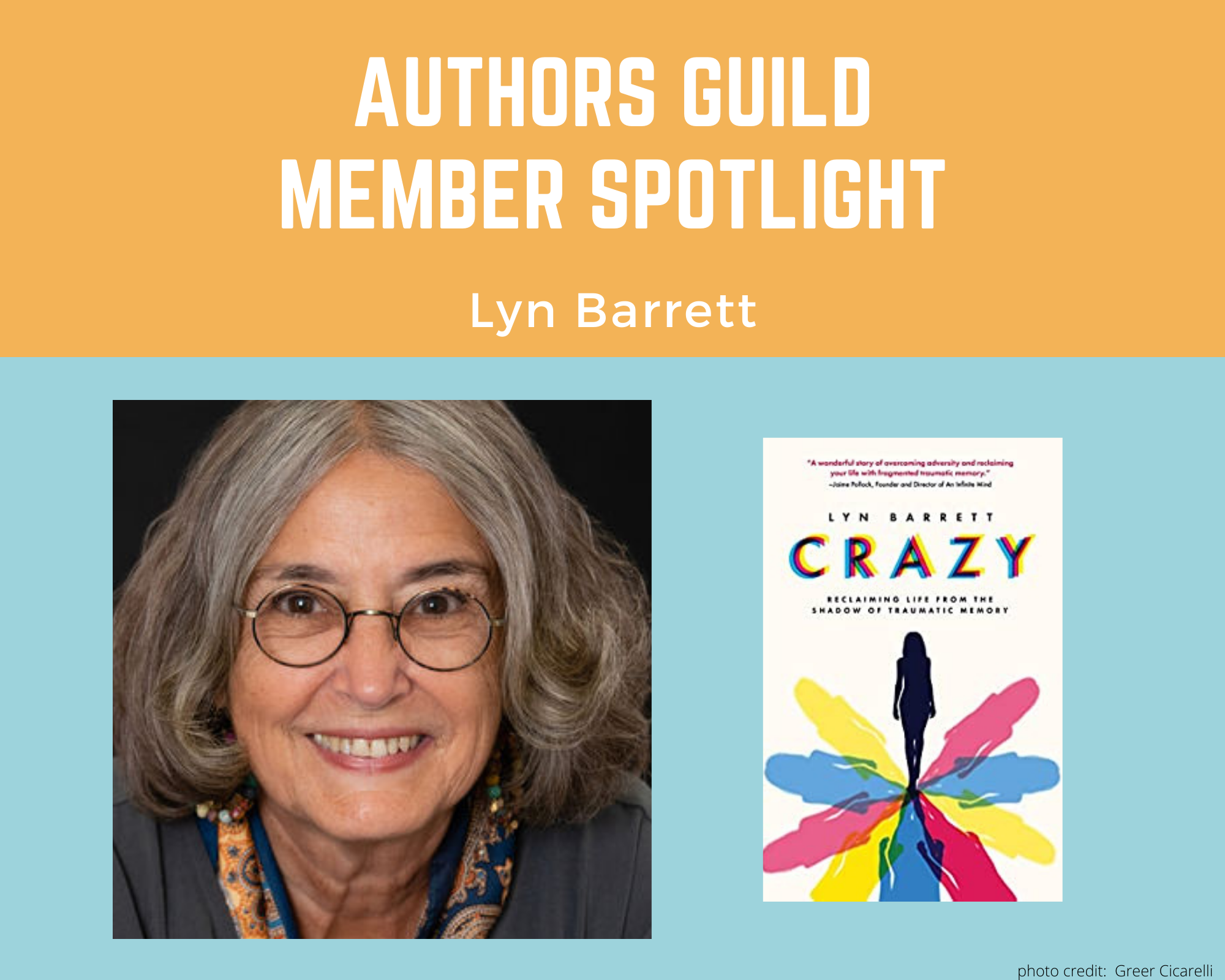 Member Spotlight: Lyn Barrett - The Authors Guild