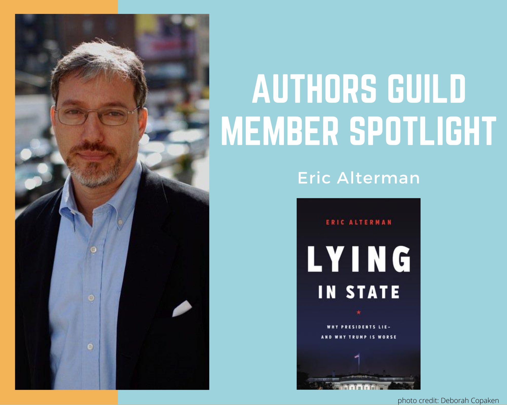 Member Spotlight: Eric Alterman - The Authors Guild