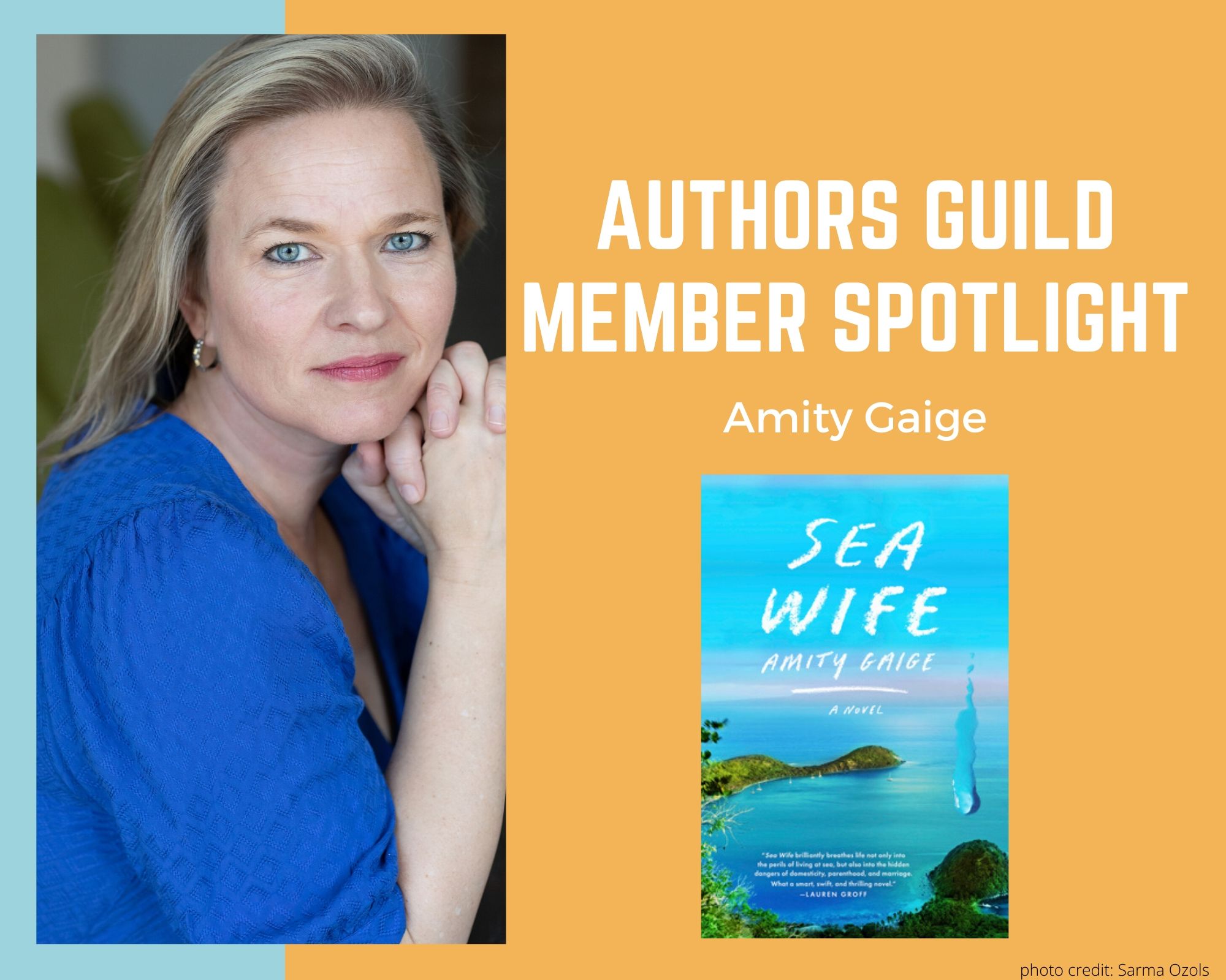 Member Spotlight: Amity Gaige - The Authors Guild