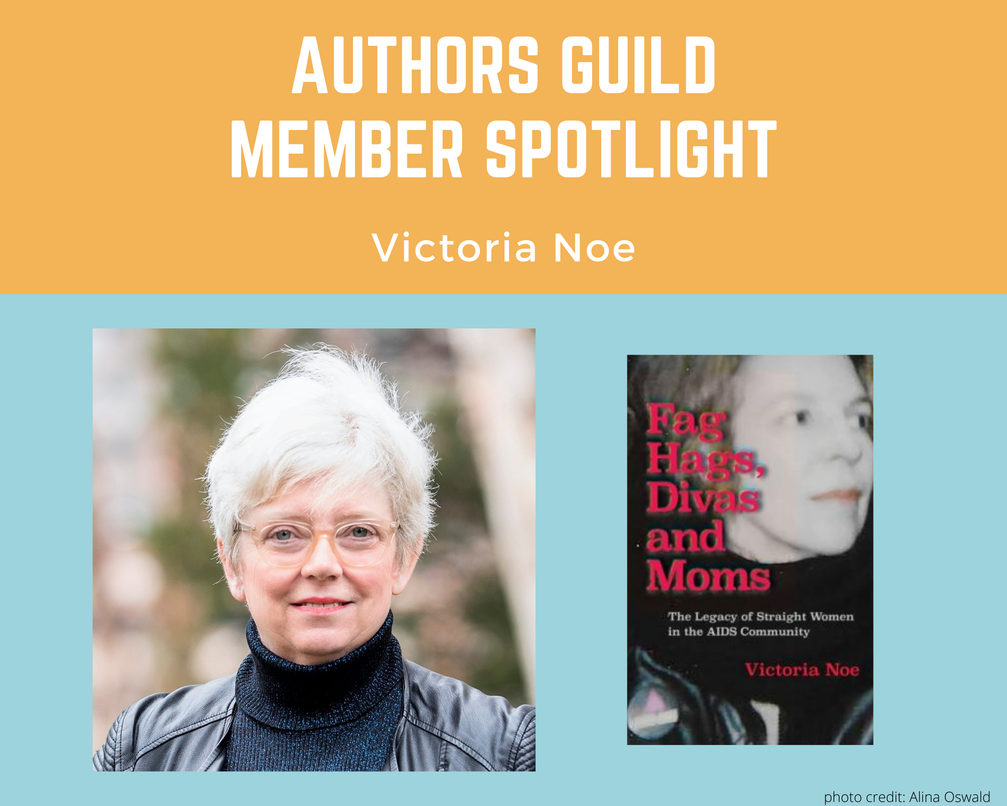 Member Spotlight: Victoria Noe - The Authors Guild