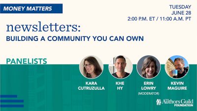 Newsletters: Building a Community You Can Own - The Authors Guild