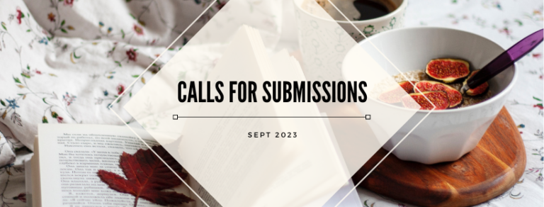 Calls for Submissions September 2023 - The Authors Guild