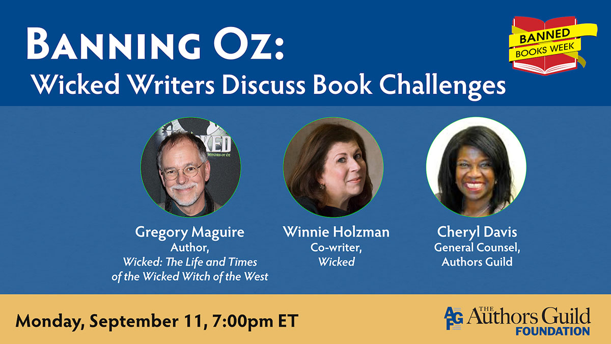 Banning Oz: Wicked Writers Discuss Book Challenges - The Authors Guild