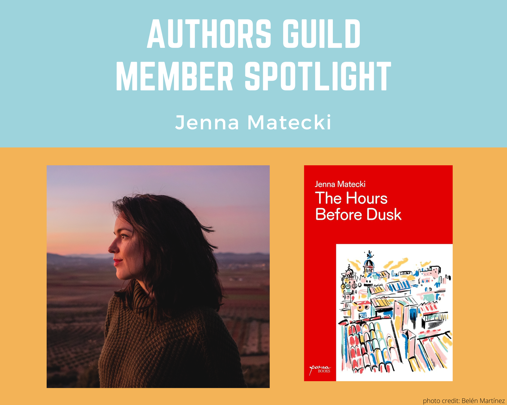 Member Spotlight: Jenna Matecki - The Authors Guild