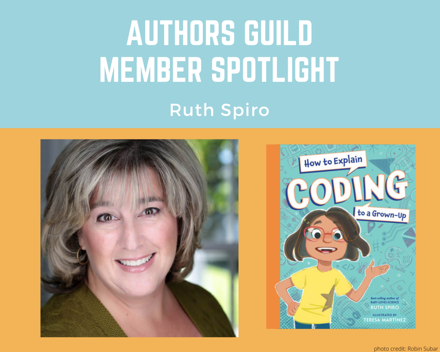 Member Spotlight: Ruth Spiro - The Authors Guild