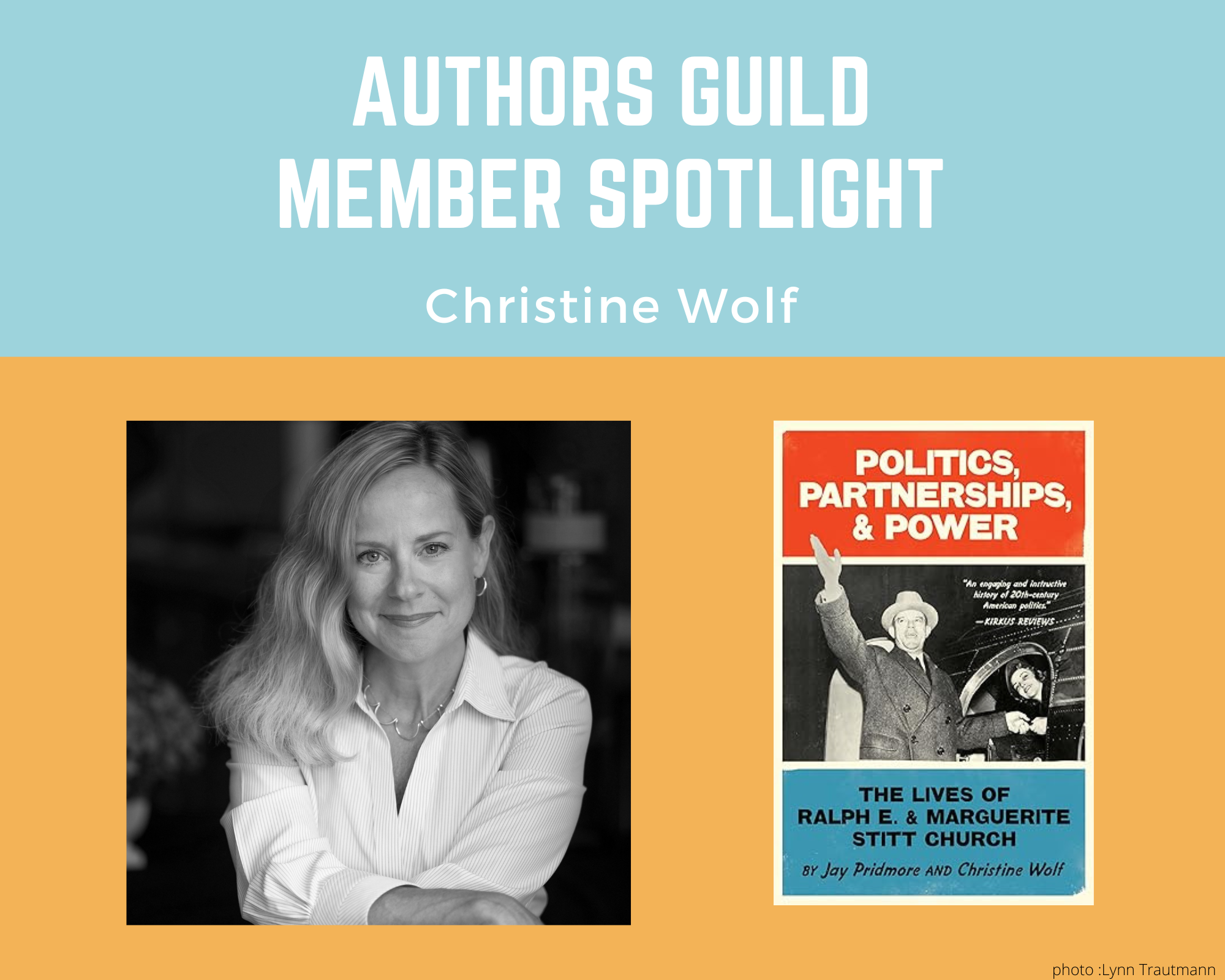 Member Spotlight: Christine Wolf - The Authors Guild