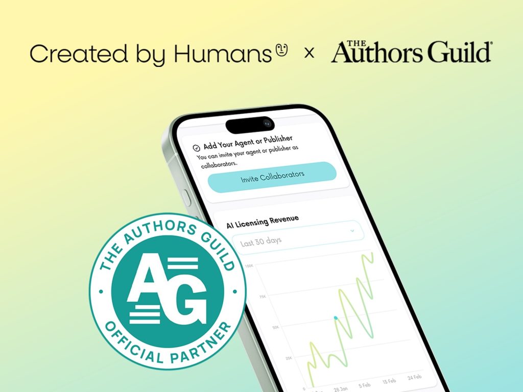 Authors Guild Partners with Created by Humans to Empower Authors in the ...