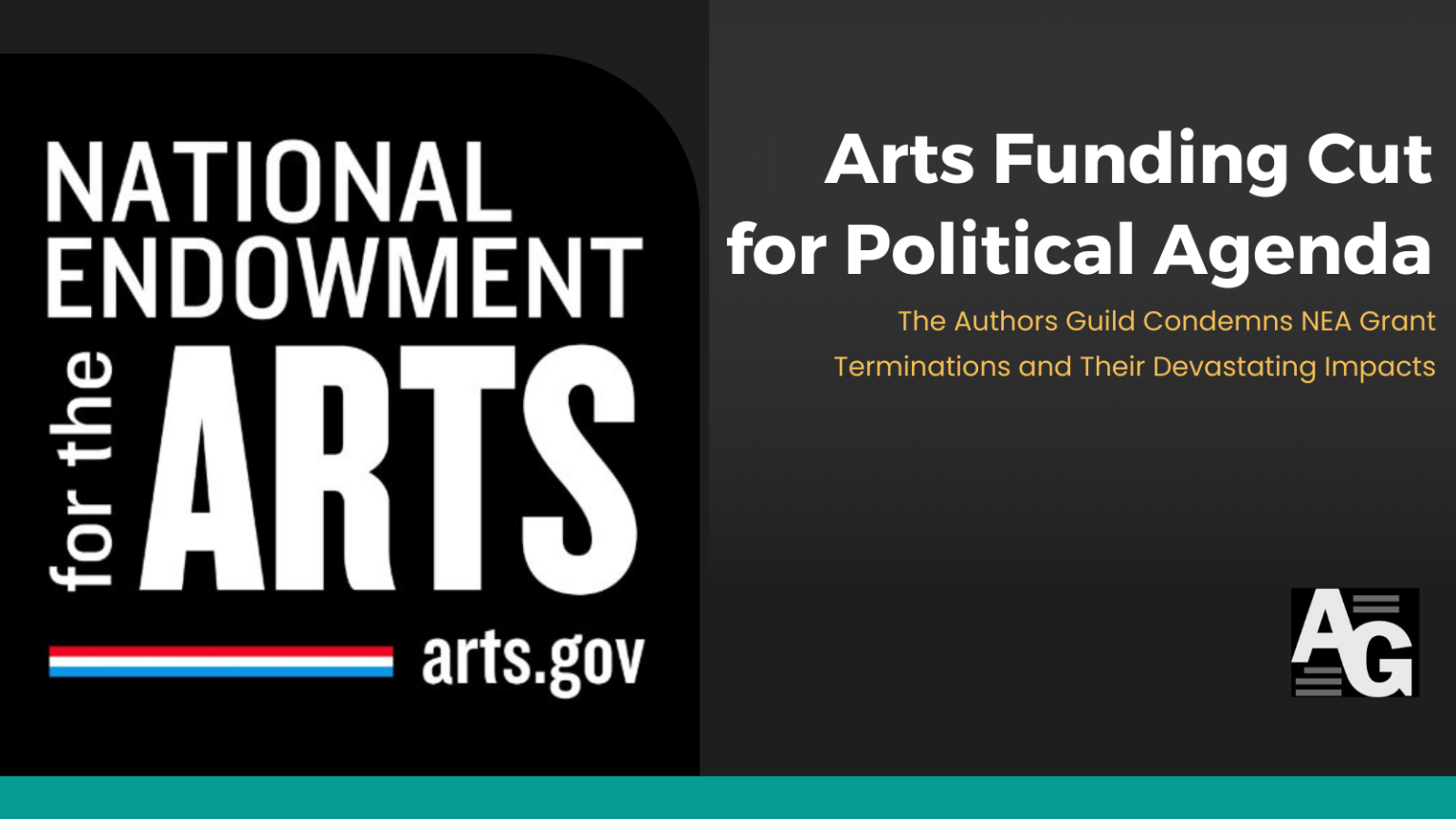 Authors Guild Condemns NEA Grant Terminations and Their Devastating ...
