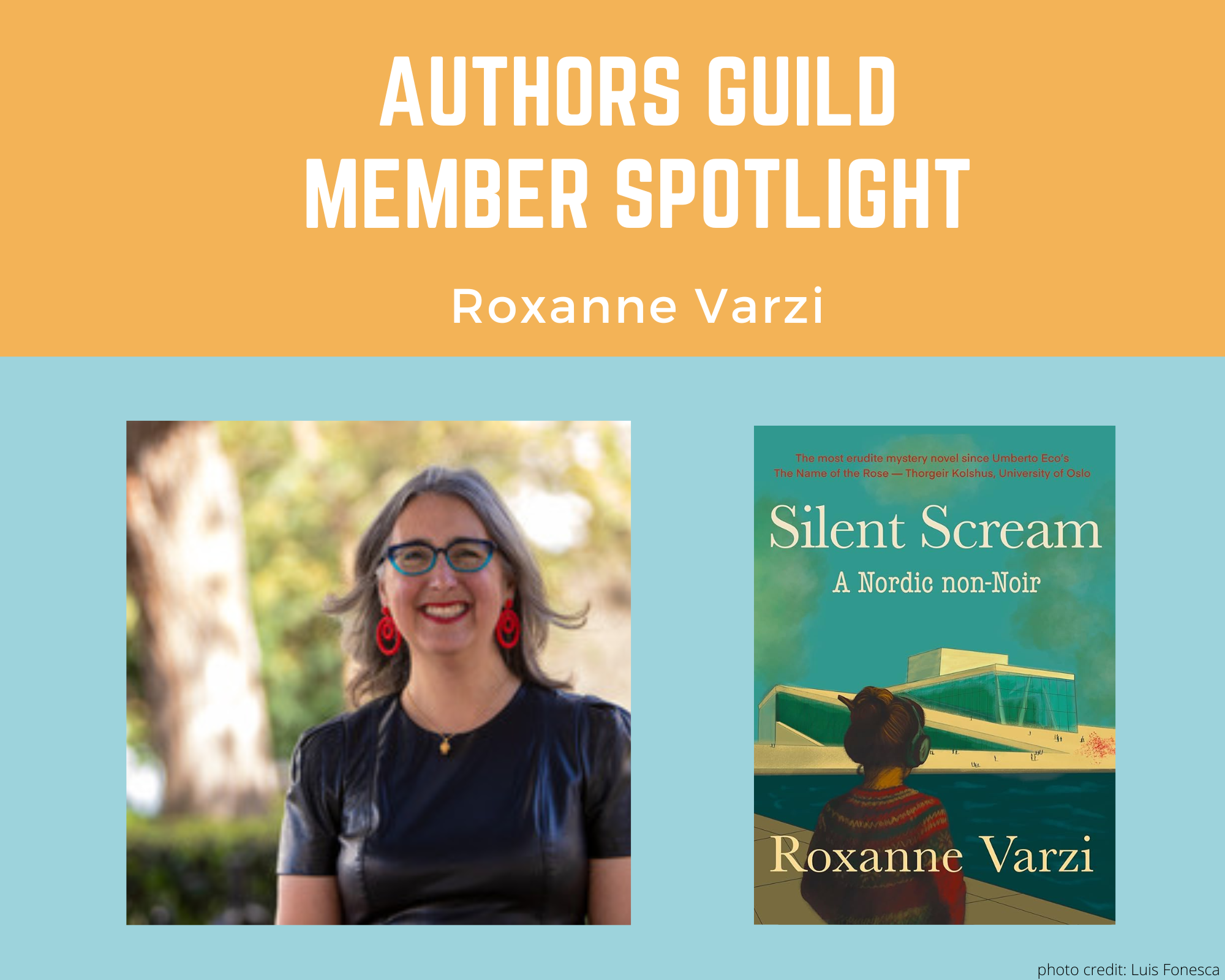 Member Spotlight: Roxanne Varzi - The Authors Guild
